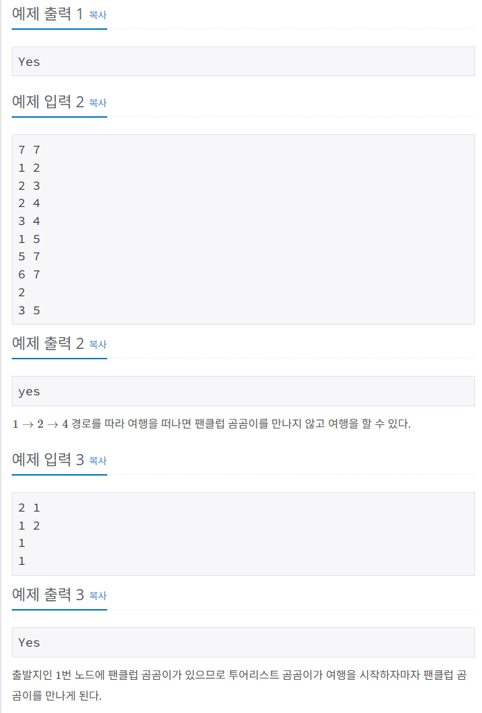 [Java] 99클럽 코테 스터디 11일차 (백준 25195 Yes or yes)