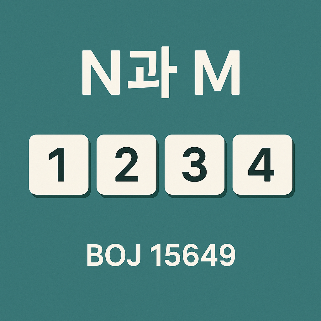 백준 15649번: N과 M python