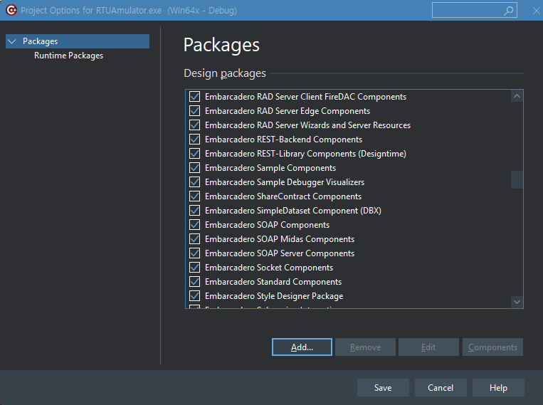 [C++Builder] TServerSocket, TClientSocket 사용을 위한 사전작업