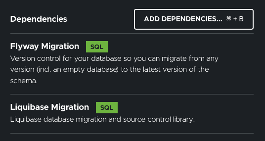 Flyway & Liquibase - DB Migration Tool