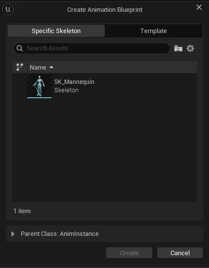 캐릭터 동작 애니메이션 적용 (1)