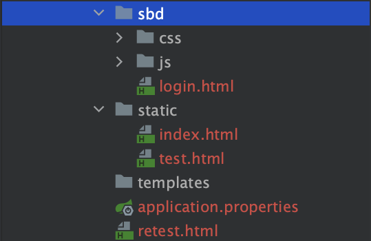 Spring이 정적 자원을 다루는방법