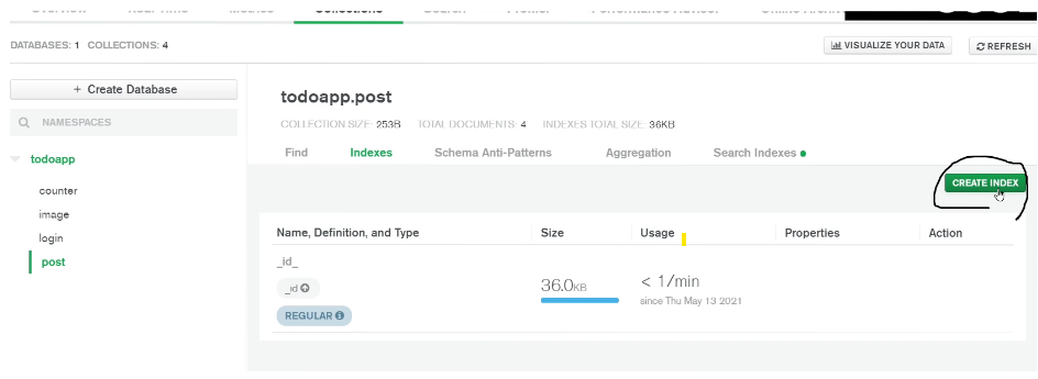 9일차 Nodejs Mongodb Part 3 검색기능 만들기 Url Query String Indexing 개념설명 Search Index 회원기능