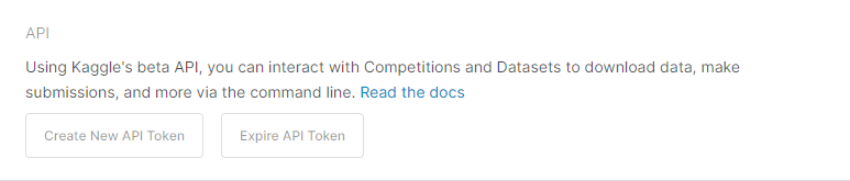 colab에서 Kaggle Dataset 다운로드 받기