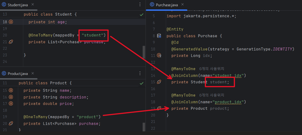 [Spring] DB 연관 관계 설정하는 방법