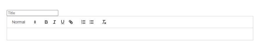react-quill 라이브러리