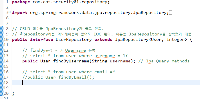 [TIL] 인프런 security 4강 시큐리티 로그인
