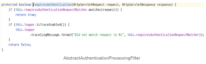 Spring Security UsernamePasswordAuthenticationFilter