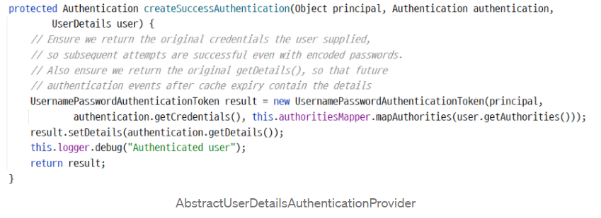 Spring Security UsernamePasswordAuthenticationFilter