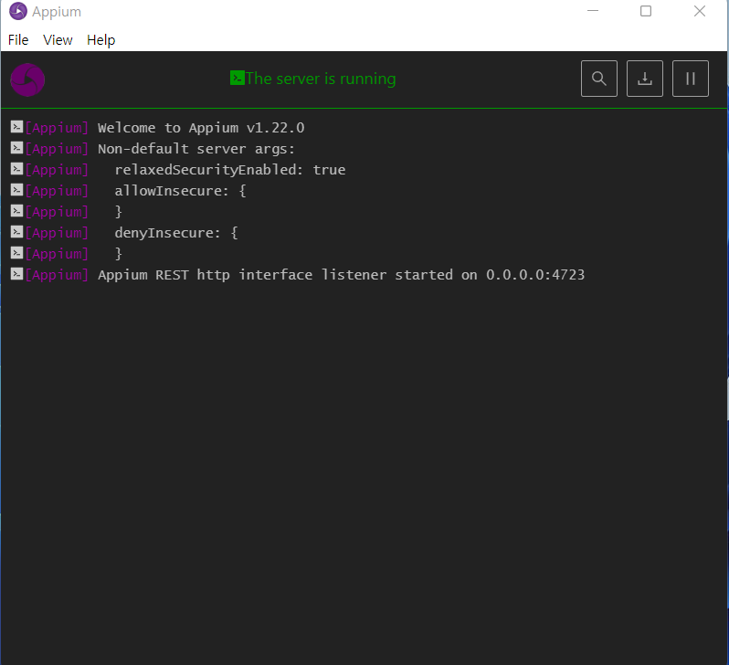 [Appium] AVD(가상 단말기)에 Appium사용해 자동화 구현 실습