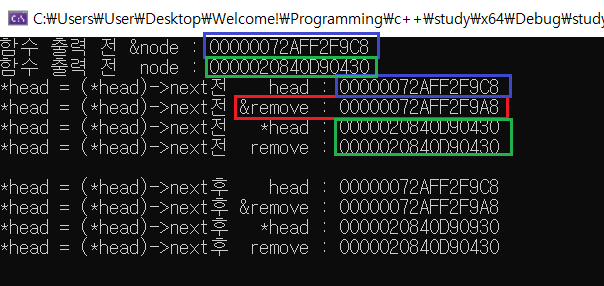 링크드 리스트 / 더블 링크드 리스트 / 환형 링크드 리스트