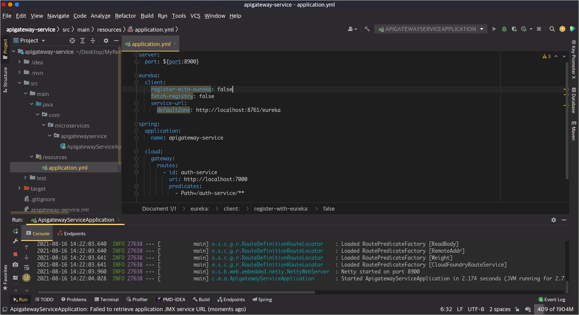 Rental Application (React & Spring boot Microservice) - 3 : APIGATEWAY ...