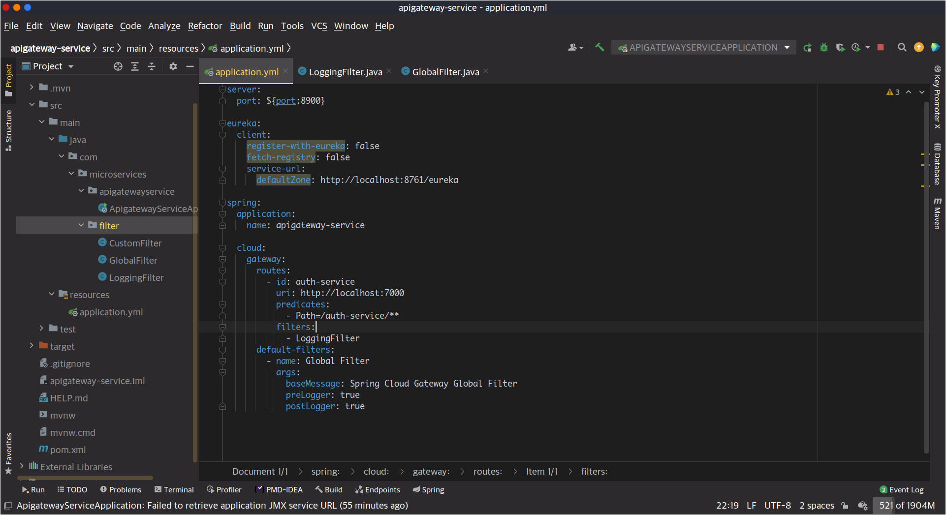 Rental Application (React & Spring boot Microservice) - 3 : APIGATEWAY-SERVICE