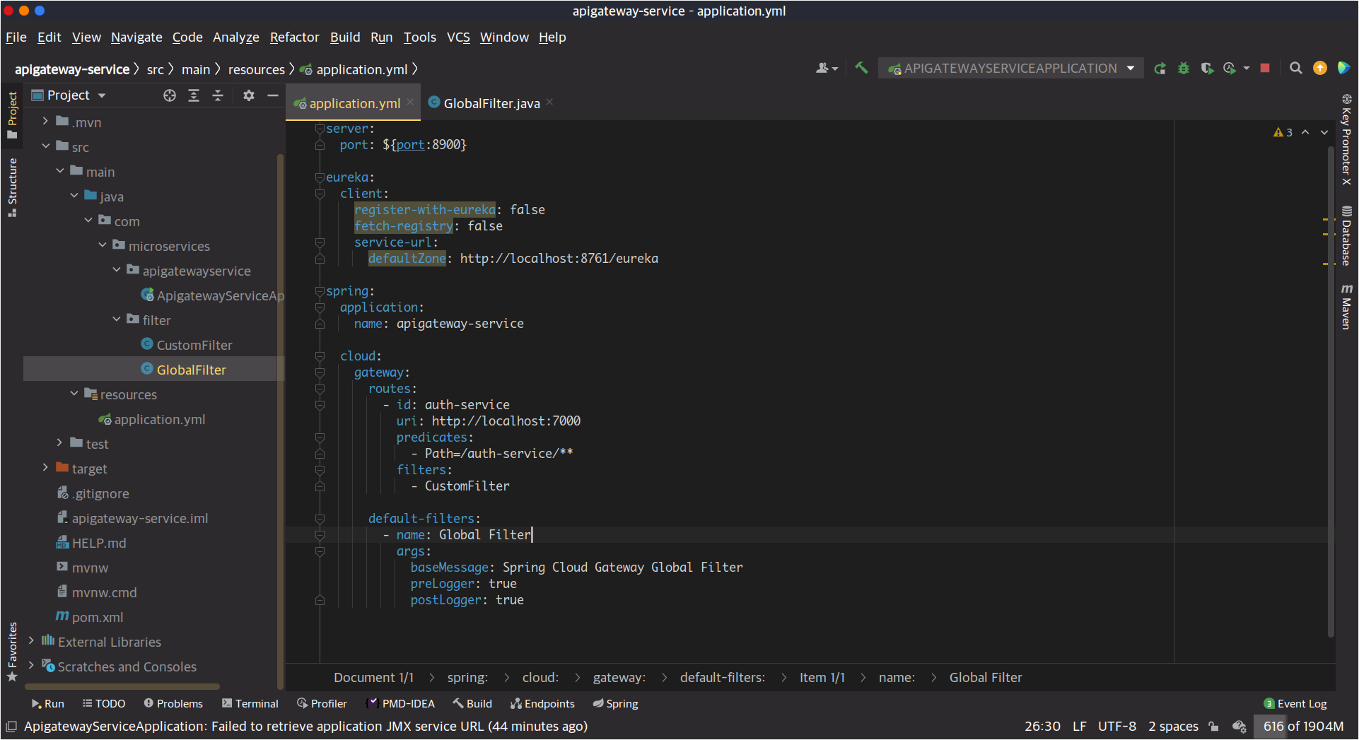 Rental Application (React & Spring boot Microservice) - 3 : APIGATEWAY-SERVICE