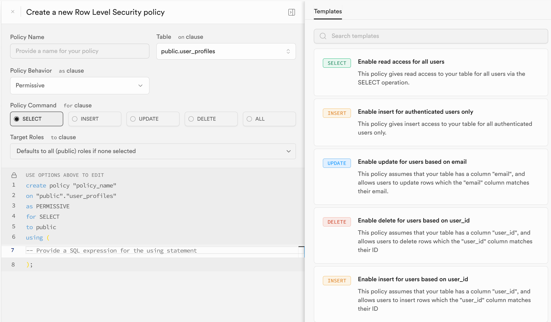 Supabase에서 사용자 프로필 테이블 만들기 (with 외래키, RLS, upsert)