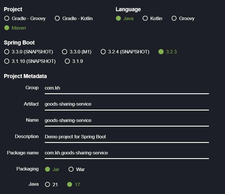 spring boot 프로젝트 시작하기