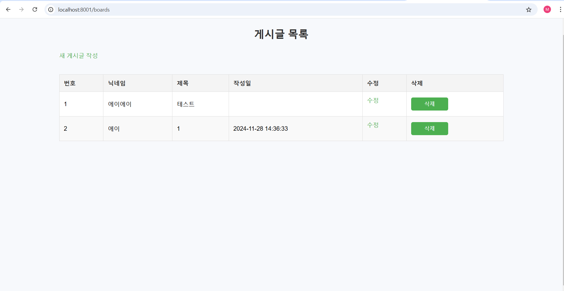 spring-boot, jpa , gradle, mariaDB 게시판 만들기 - 7