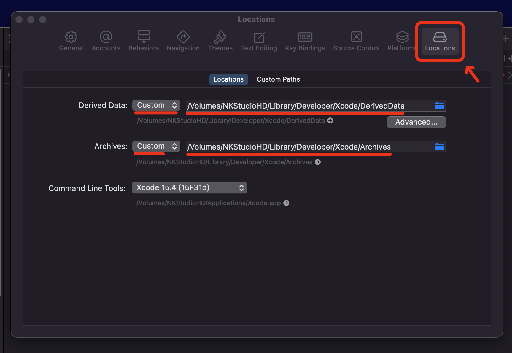 유니티 Xcode 커스텀 경로 설정 시...