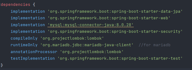 java.sql.SQLSyntaxErrorException: (conn=582) Unknown database 해결 방법