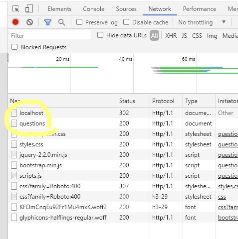 forward, redirect 차이