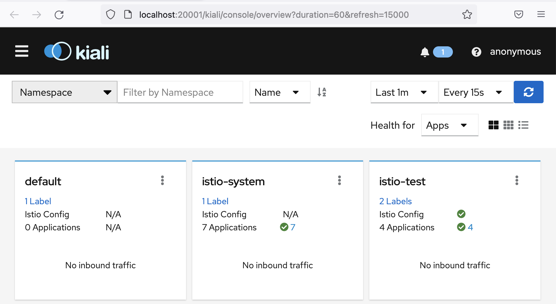 Istio Telemetry 알아보기 : grafana, prometheus, jaeger, kiali