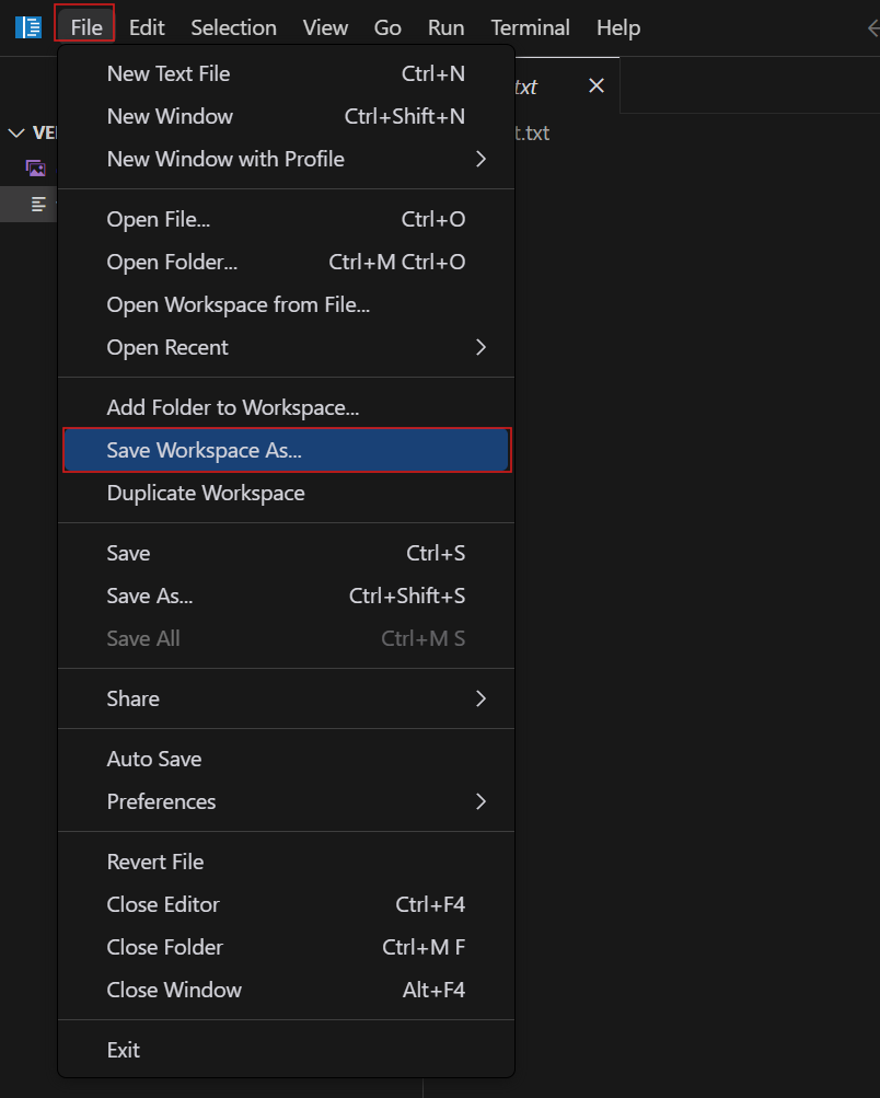 짤막팁 Cursor Vscode 프로젝트 바로가기 생성 9139