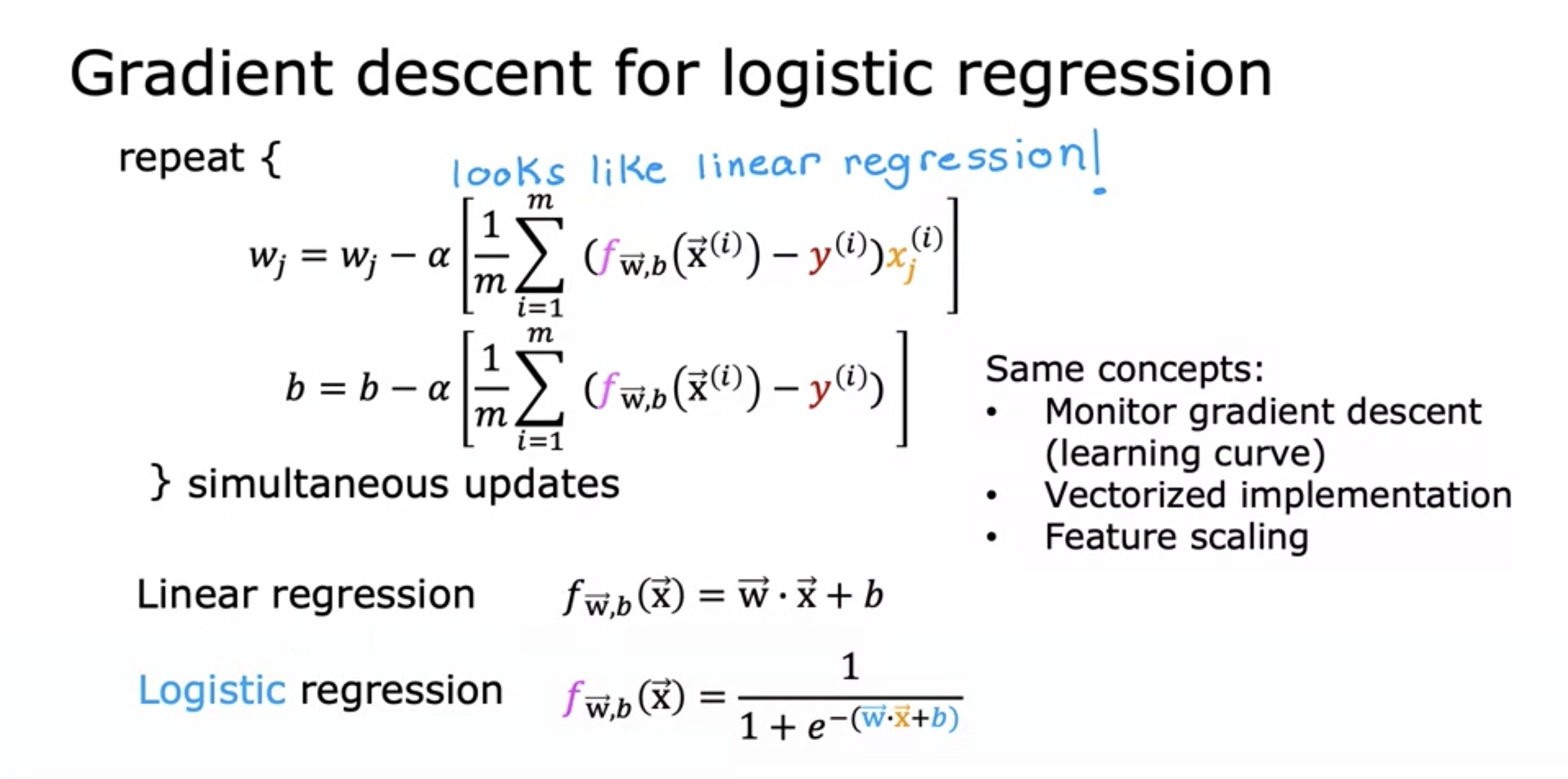 ML 8 Gradient Descent For Logistic Regression ML 8 Gradient Descent For Logistic Regression