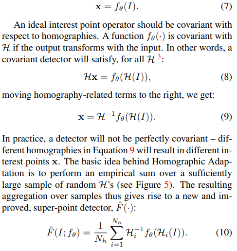 [Paper review] SuperPoint: Self-Supervised Interest Point Detection and ...