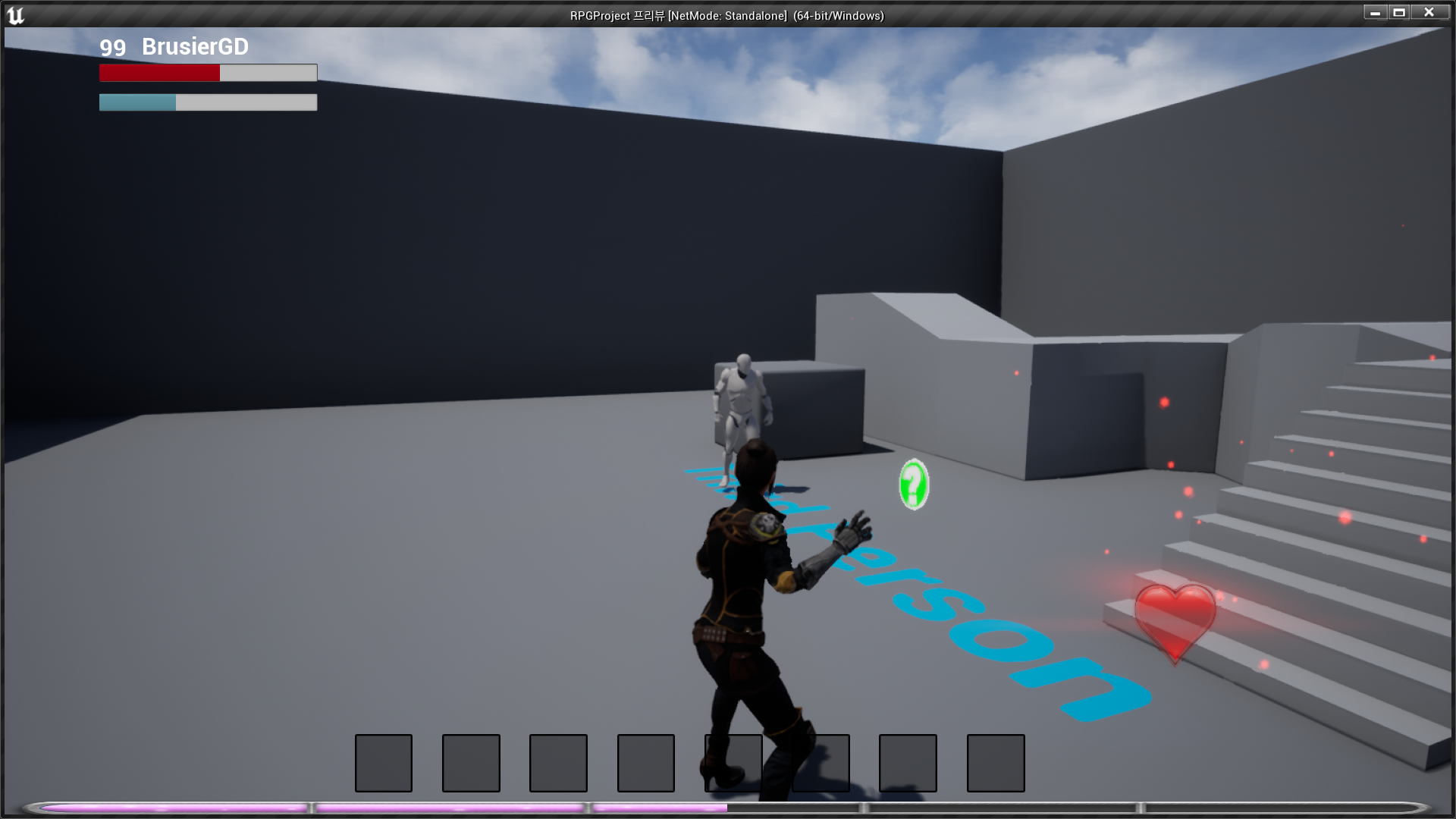 UE4 - Creating a RPG #9 - Setting Up The Actionbar