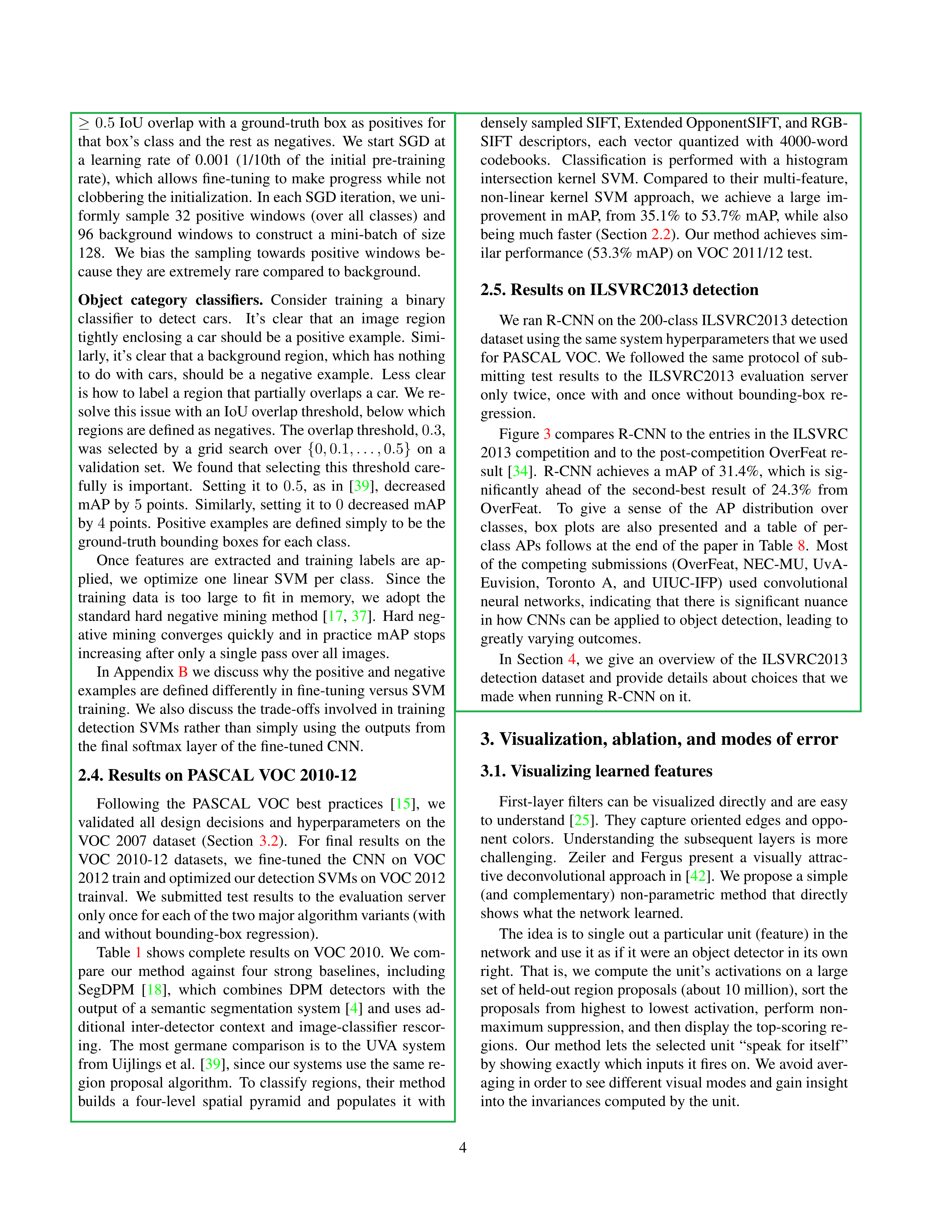 [DL 논문 번역] 1. R-CNN (3)