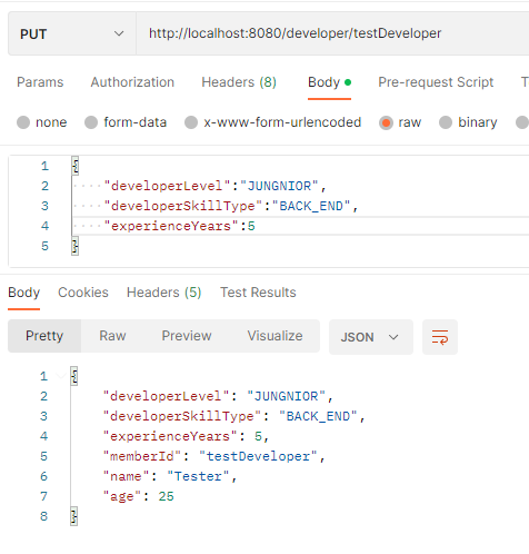 Spring Boot Transactional, PUT & DELETE mapping
