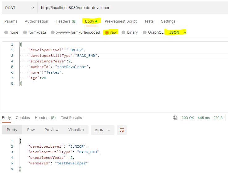 Spring Boot http 테스트