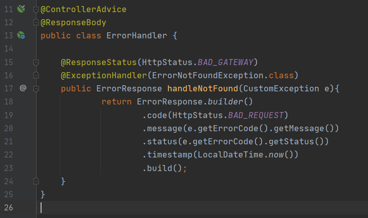 @ControllerAdvice - Exception