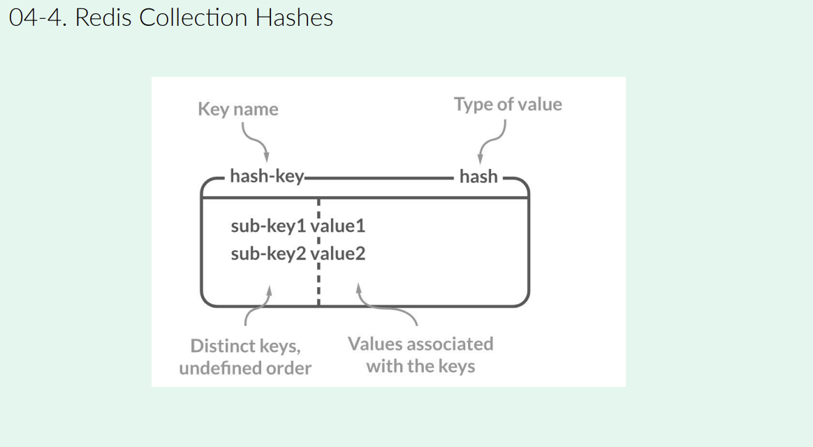Redis 자료구조 : Hash Collection