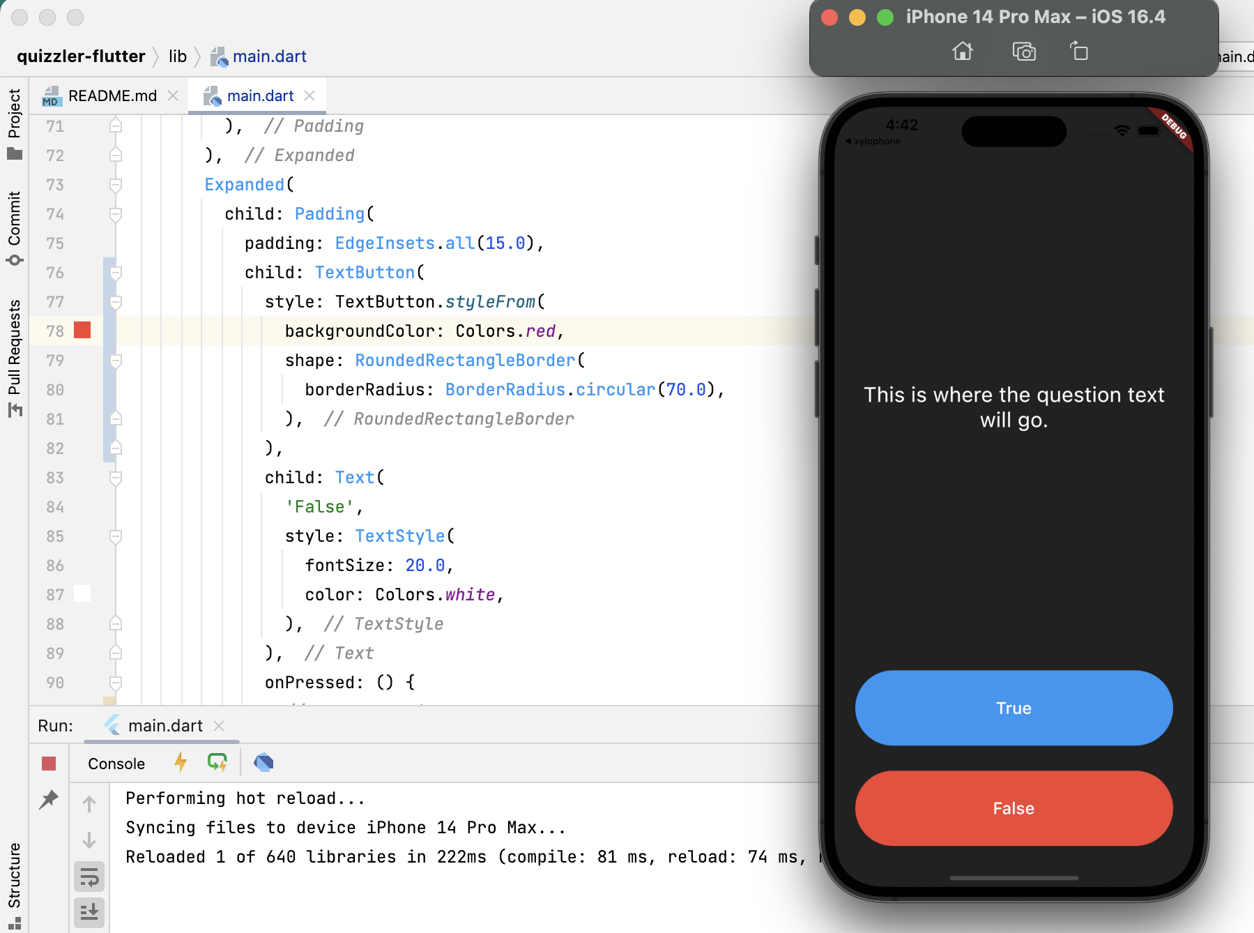 Angela Yu Flutter 섹션10 1강