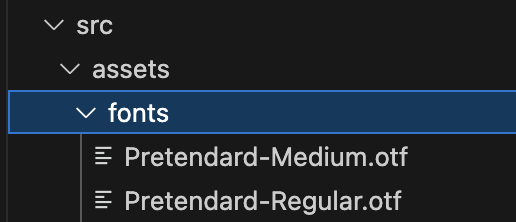 [React-Native] 폰트 적용하기(react-native-asset)