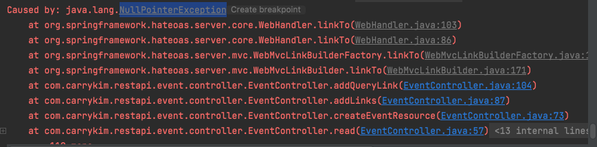 [사이드프로젝트] 그저 그런 REST API로 괜찮은가? - 진정한 REST API 구현해보기 - EventController Refactoring 중에 생긴 트러블 슈팅 ...