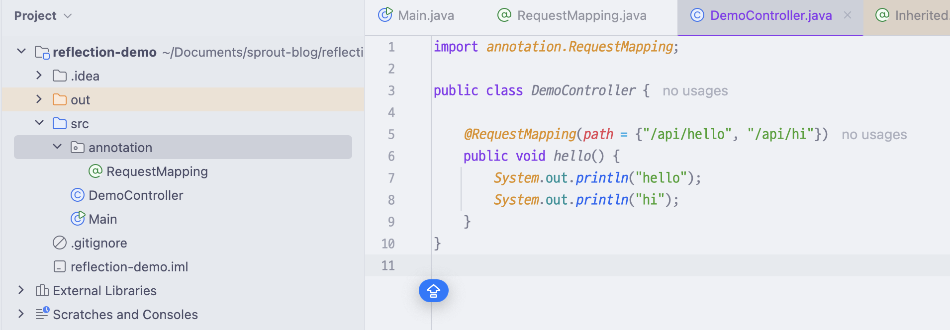 Sprout 1. Annotation, Reflection 이해하기(RequestMapping 만들기)