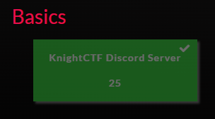 KnightCTF 2023 (Basics 문제풀이)