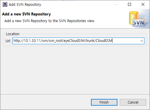 2주차 - eclipse STS ,SVN (+프로젝트 checkout) 환경 설정