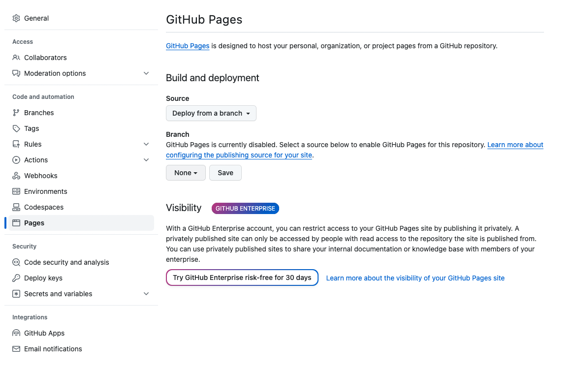 Github Pages 를 이용한 React 배포 with 가비아