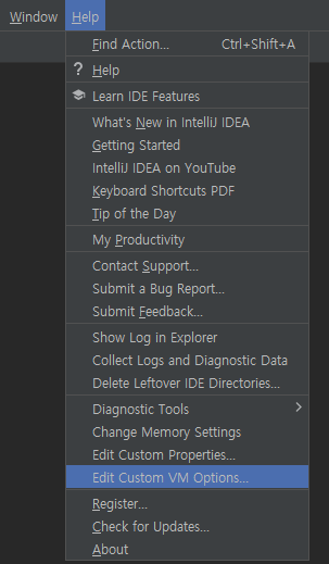 IntelliJ UTF-8 인코딩 설정하기