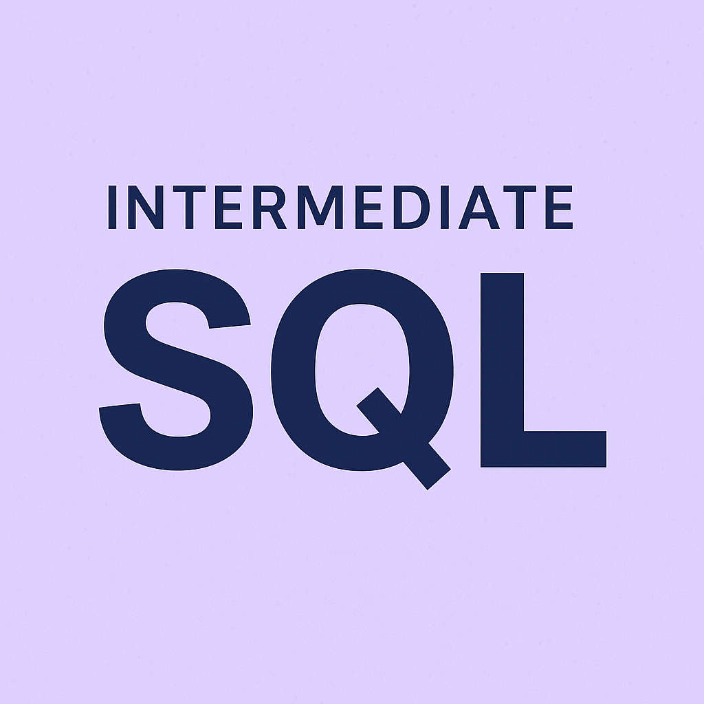INTERMEDIATE SQL 핵심 개념 요약 3