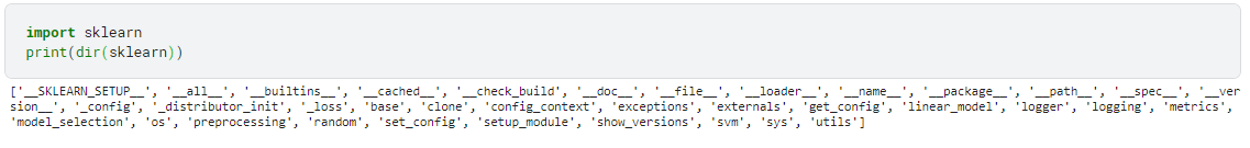 import sklearn.. 뭐더라?