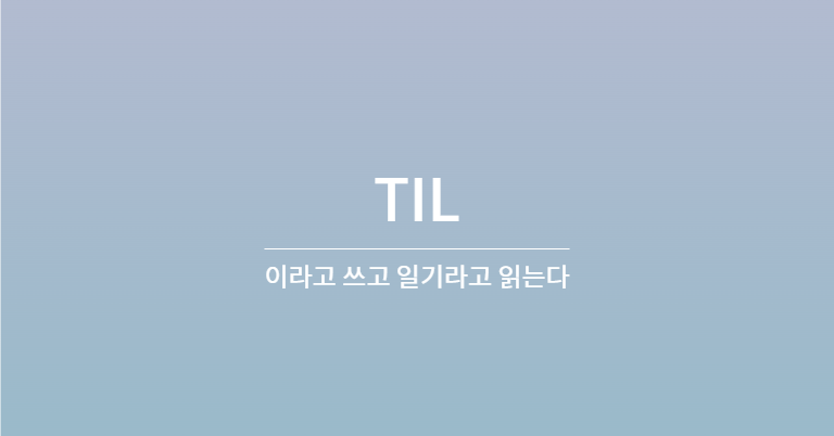 TIL 221126 타입스크립트 찍먹