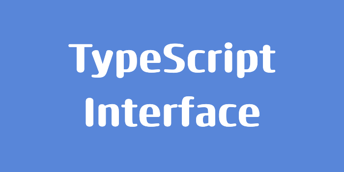 TypeScript Interface