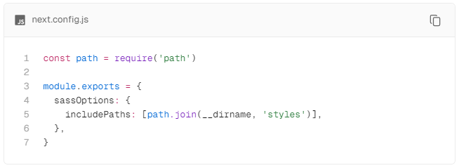 Next.js 에서 sass 사용하기 (+ Sass Option 알아보기, __dirname 에러 해결하기)