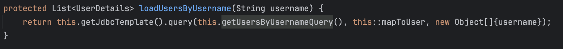 (spring security) JdbcUserDetailsManager이해