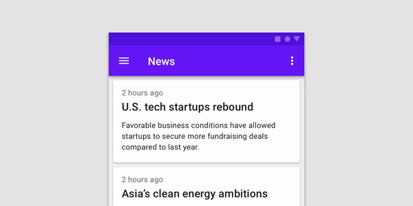 [안드로이드] AppBarLayout