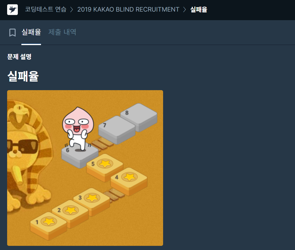 [프로그래머스] Lv.1 | 실패율 (Python)